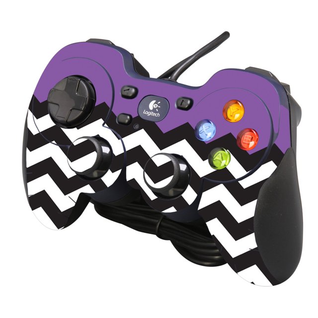 Skin Decal Wrap Compatible With Logitech Gamepad F310 Sticker Design ...