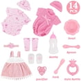 ZITA ELEMENT 14 Inch Baby Doll With Doll Clothes Accessories Set ...
