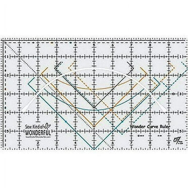 Sew Kind Of Wonderful QCR Ruler Mini Curvit Set - Walmart.com