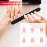 Nail File Emery Board Nail Care Double Sided 100 180 Grit Gel Acrylic ...