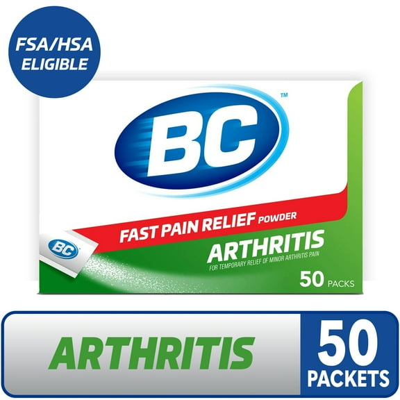 BC Powder Original Strength Pain Reliever, 24 Powder Sticks HSA/FSA ...