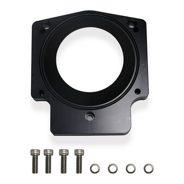 Yeacher Manifold Adapter Plate for 92MM Throttle Body GM GEN III LS1 ...
