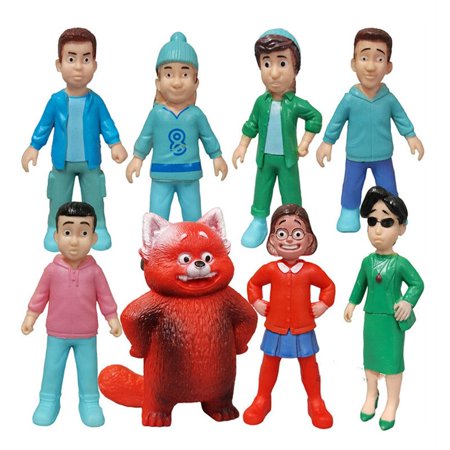 Disney Turning Red Figure Kawaii Cartoon Anime Turning Red Panda ...