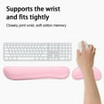 Chicmine Wrist Rest Pad Professional Comfortable Memory Cotton Keyboard ...