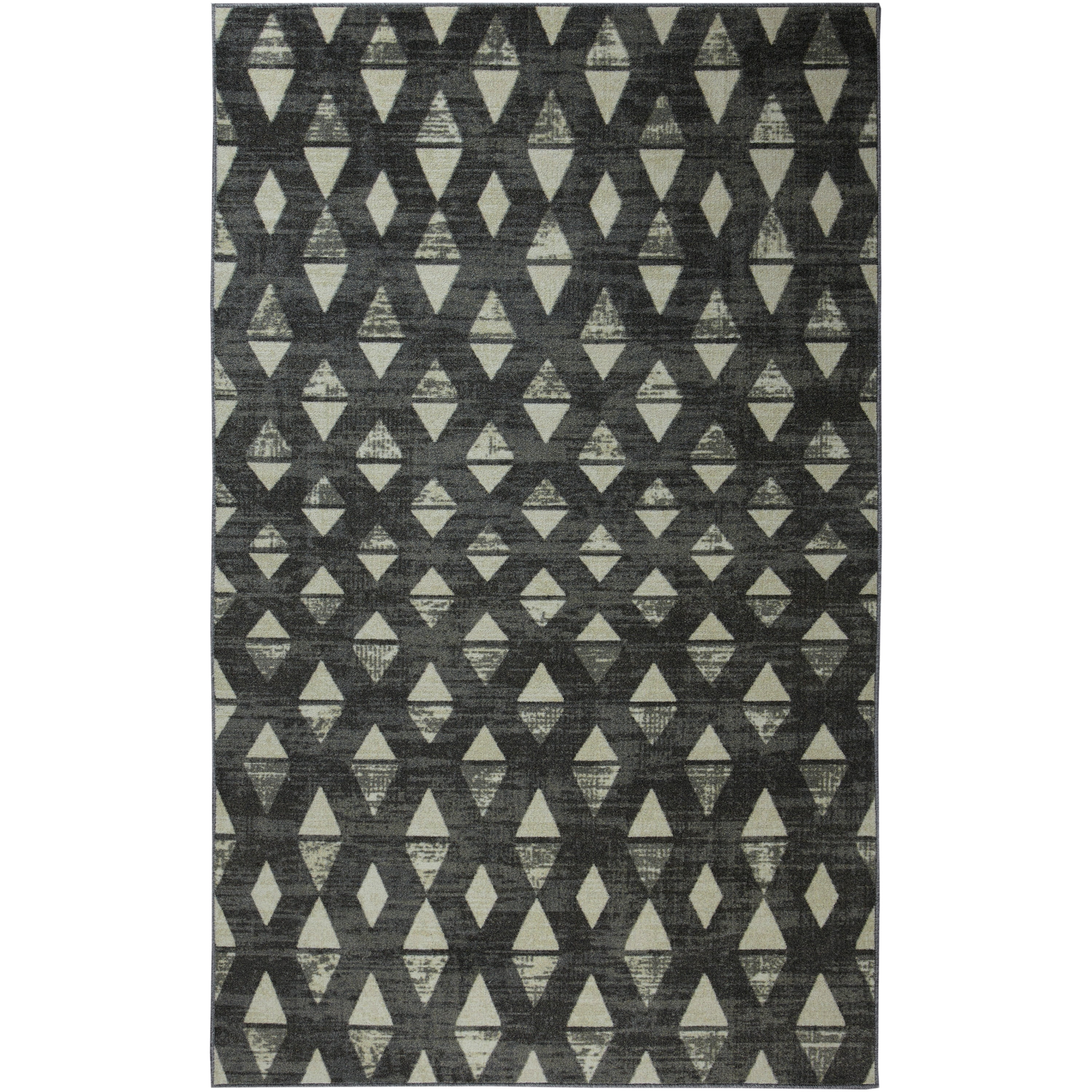 Mohawk Home Prismatic Sutton Black Transitional Geometric Precision ...