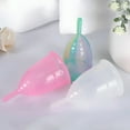 XIRQI Multicolor Soft Menstrual Cup Silicone Feminine Hygiene Period ...
