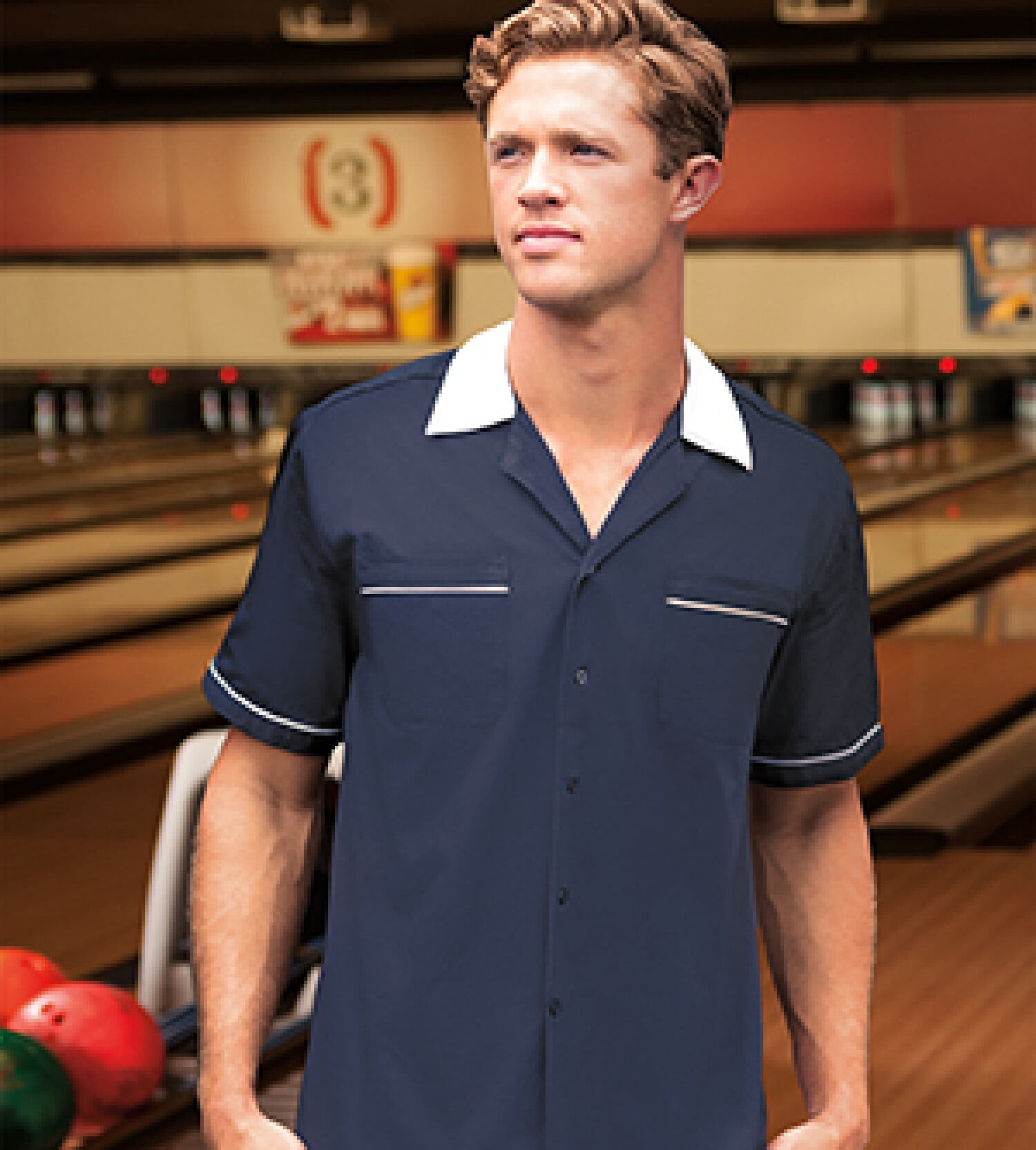 HP2244 GM Legend Bowling Shirt - Walmart.com