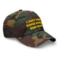 Funny Cheese Lovers Embroidered Dad Hat, I Just Want Some Cheese and ...