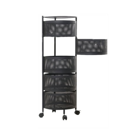 Multi Layer Round Storage Shelves,Rotating Storage Shelves Rack ...