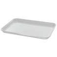 HUBERT® White Fiberglass Market Display Tray - 18" L x 13" W x 1" H ...
