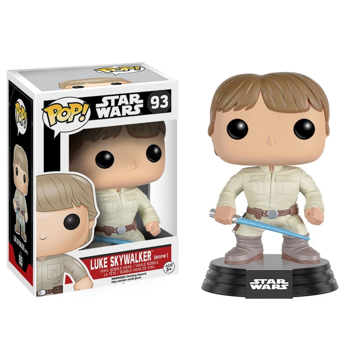 Funko POP Star Wars Luke Skywalker Bespin with Lightsaber Vinyl Figure ...