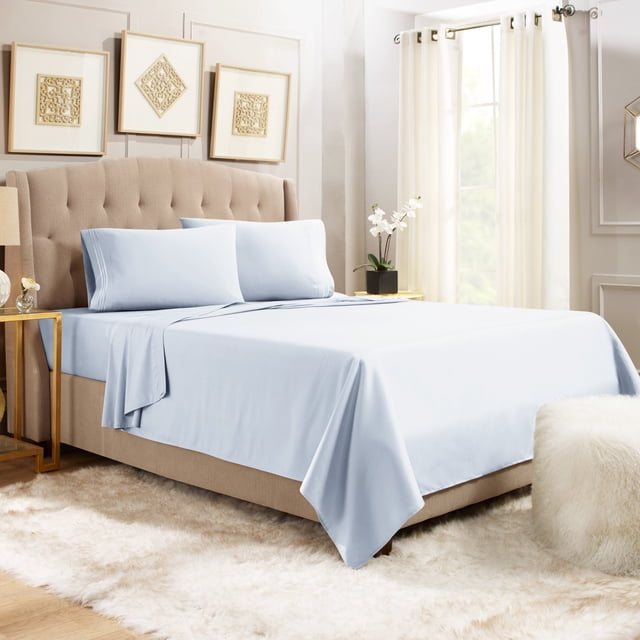 Empyrean Twin Sheet Set (3 PC), 16” Deep Pocket Twin Size Sheet Set ...