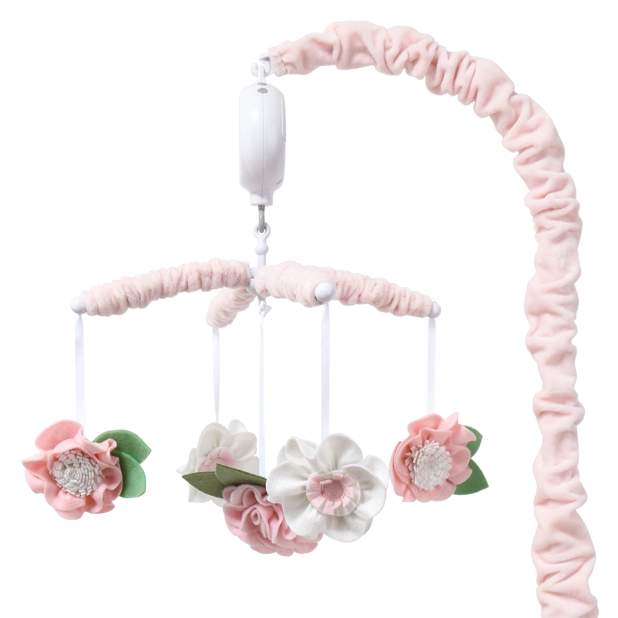 Click here for The Peanutshell Pink Floral Musical Crib Mobile Fo... prices