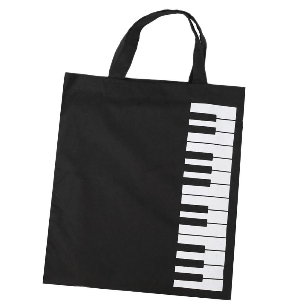 Piano Keyboard Style Musical Instrument Tote Bag Handbag Carry Bag For ...
