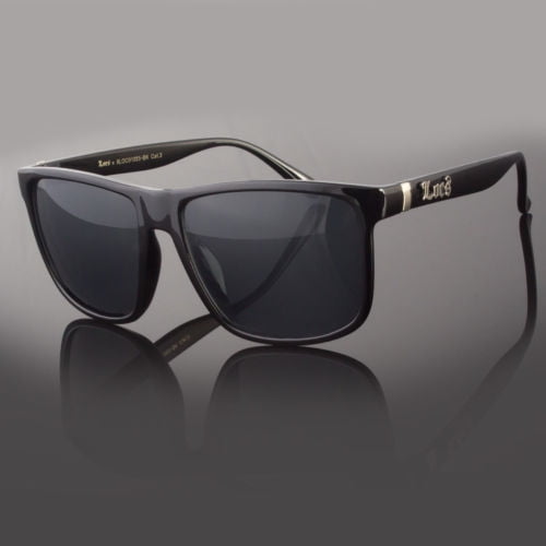 Sunny Shades Men Dark Lens Gangster Black Og Large Sunglasses Locs