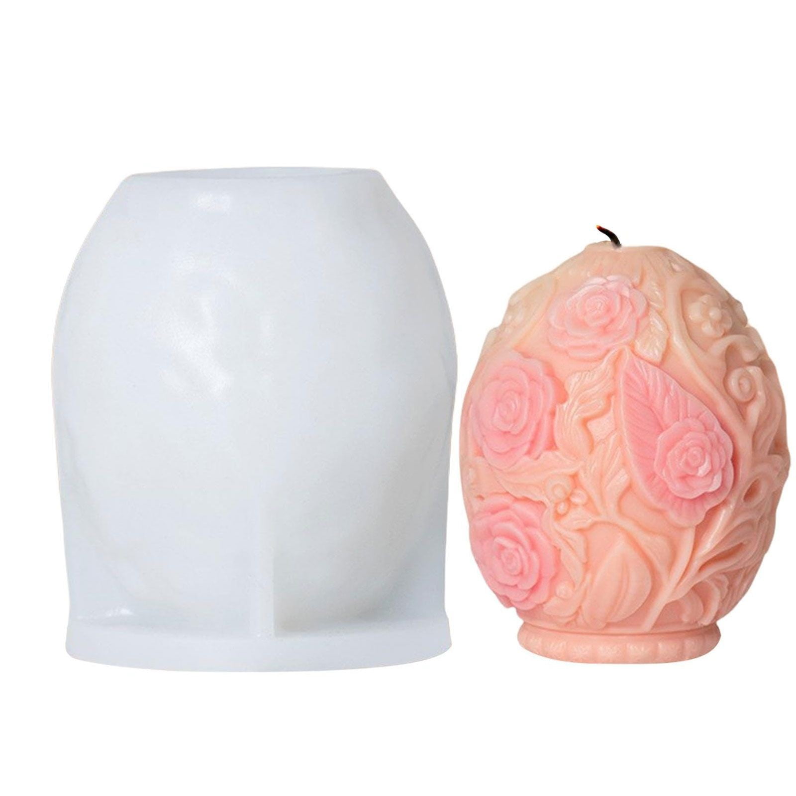 Click here for Oueplloz Easter Egg Candle Mould - Reusable Silico... prices