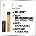 Maybelline Fit Me Concealer, Natural Coverage, Oil-Free, Fair, 0.23 fl ...