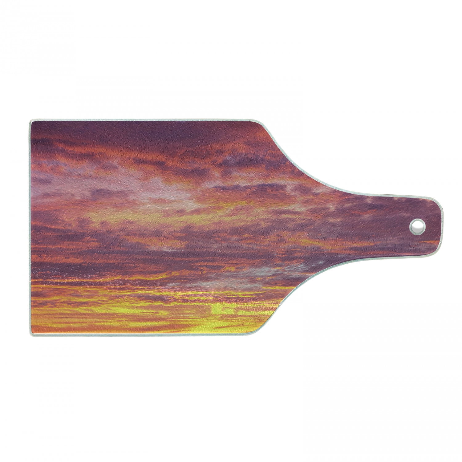 Sky Cutting Board, Sunset Photography with Clouded Weather Tropical ...