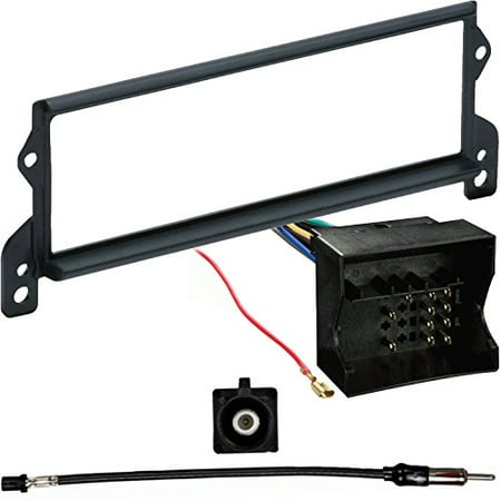 Metra 99-9302 Single DIN Dash Kit for Mini Cooper + Harness + Antenna ...