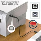 Chenyang 2pcs/lot USB 2.0 B Type Female to Type-A & Type-B Male ...