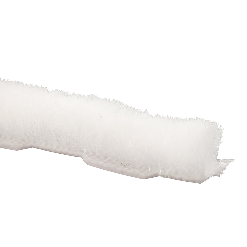 Zipper Pile Weatherstrip for Windows and Doors, 18 ft., White, Owens ...