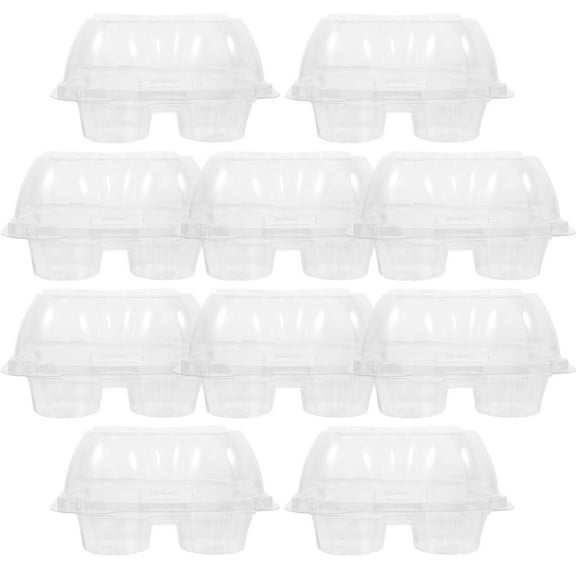 Cake Slice Container With Lids, Single Clear Cupcake Boxes Cupcake ...