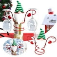 Njspdjh glass racks Christmas Glass Holder Holiday Bottle Holiday ...