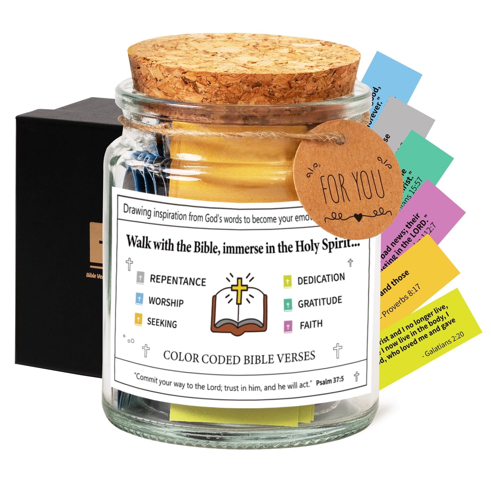 Bible Verse Jar, Read Me When Bible Verses Jar,Bible Verse Gifts ...
