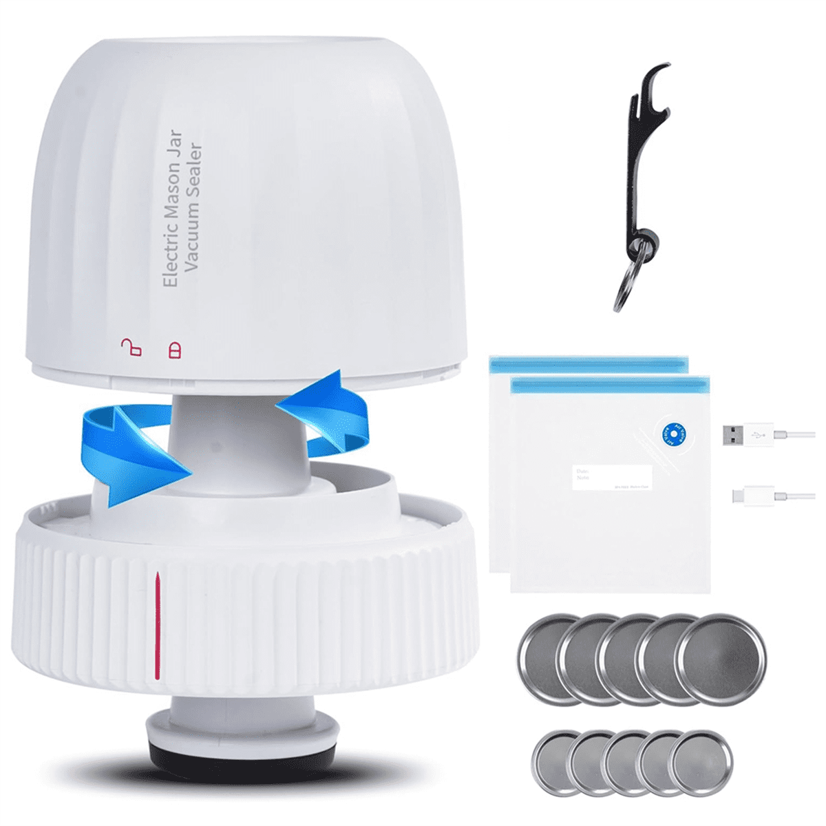 Click here for Unbranded Electric Mason Jar Vacuum Sealer Automat... prices