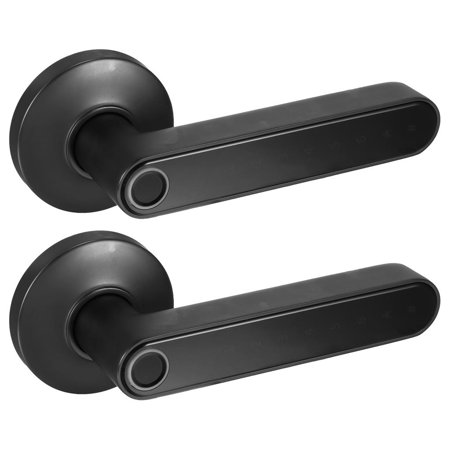 WF-016 Tuya Bluetooth Fingerprint Password Smart Handle Lock Temporary ...