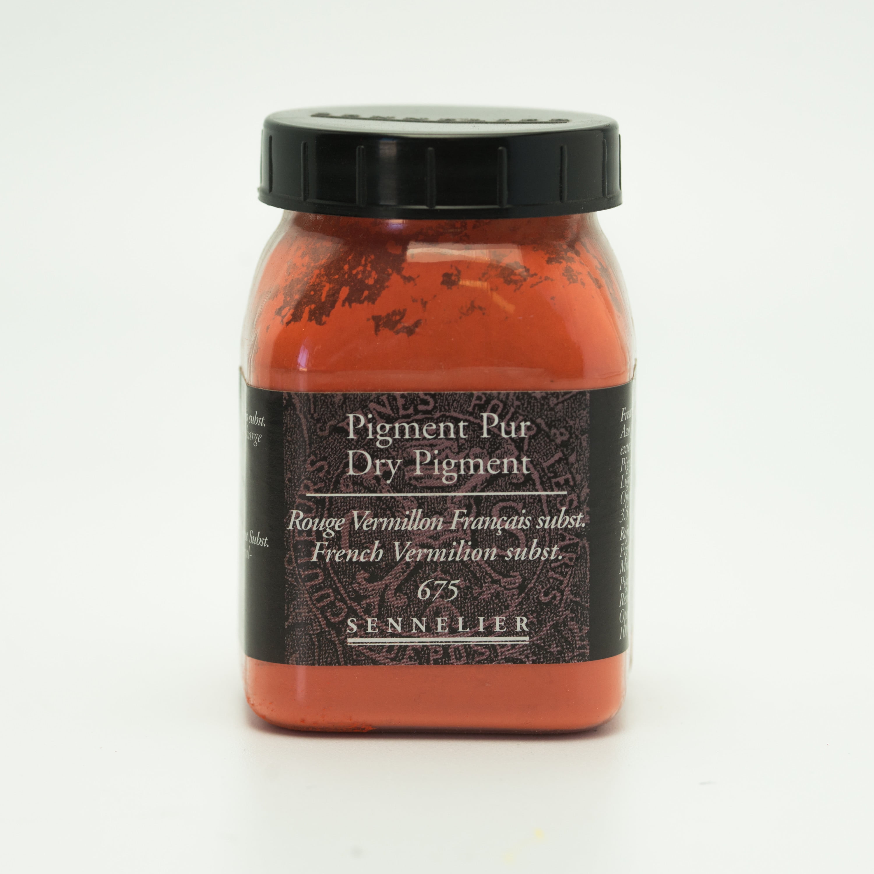 Sennelier Dry Pigment, 100g Jar, French Vermilion Hue - Walmart.com