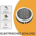Replacement Electronic Safe Lock with Solenoid Lock & 2 Override Keys ...