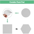 150 Mesh for Plant Plant Hole Mesh Pads Drainage Screen Plastic Round ...