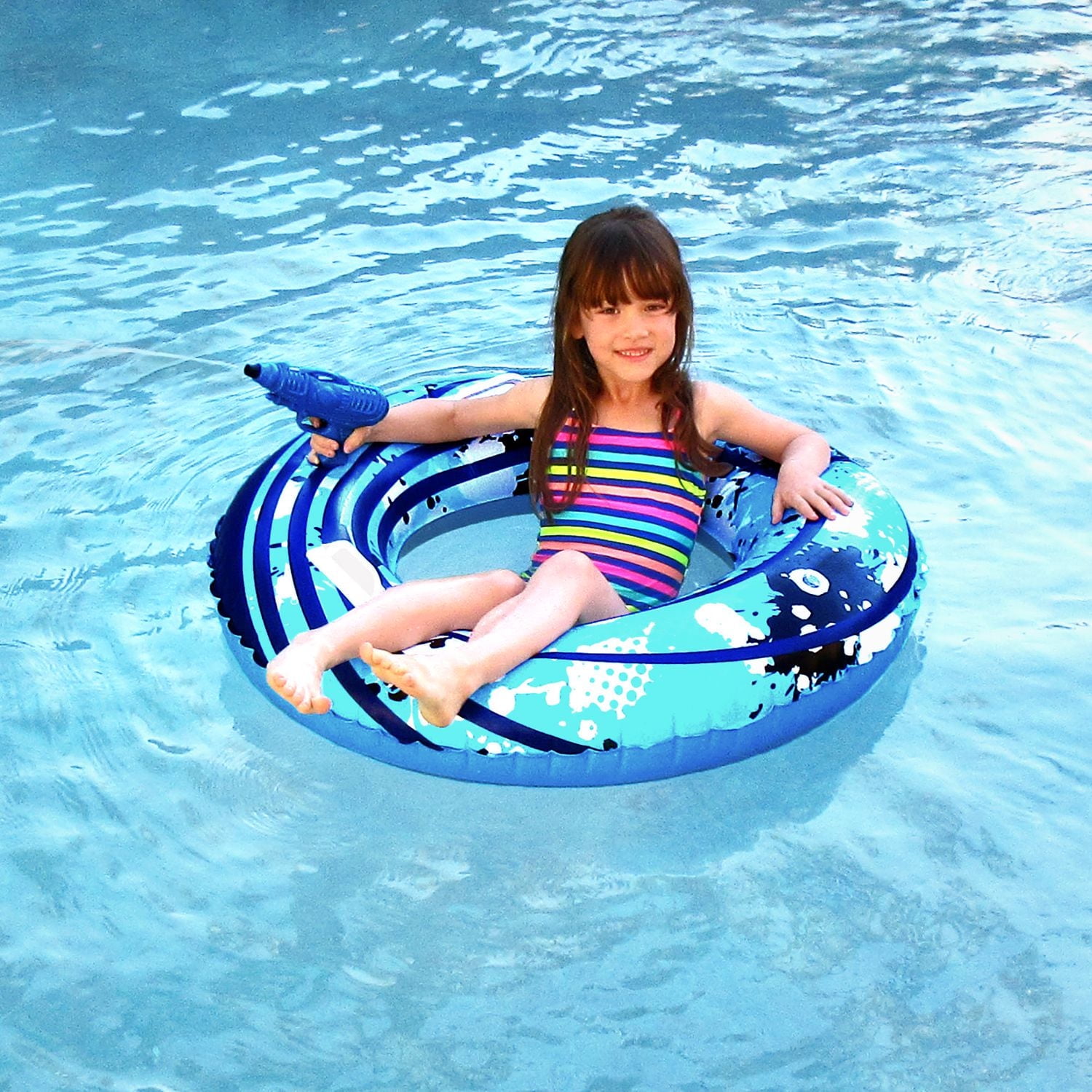 Click here for Blue Wave Blaster Ring 42-Inch Inflatable Pool Toy... prices