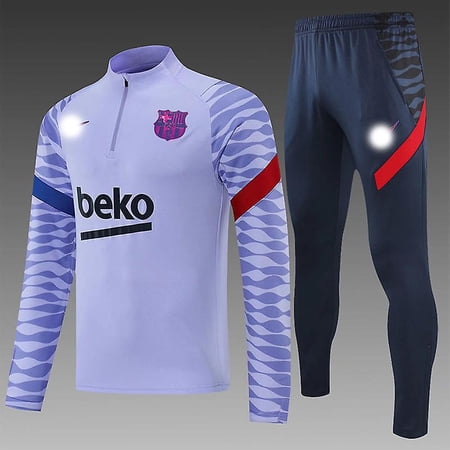 Bara Purple (top + Trousers) 2021 Football Club Training Jersey Long ...