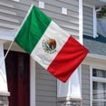 1pc Mexican Flag Vivid Colors And Fade Resistant Double Stitching With ...