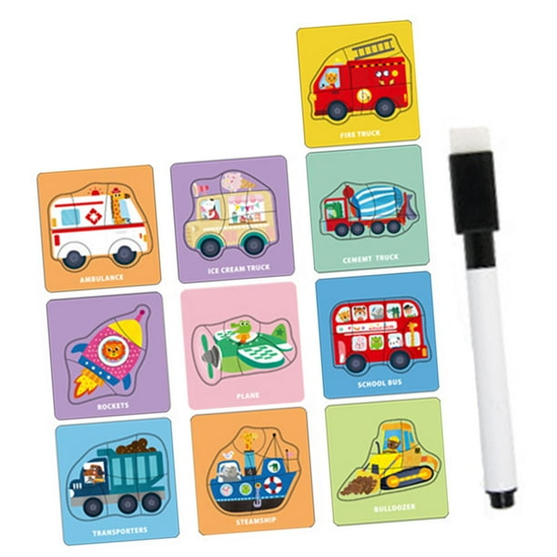 Tarjeta de juego de memoria de emparejamiento Tarjeta Montessori ...