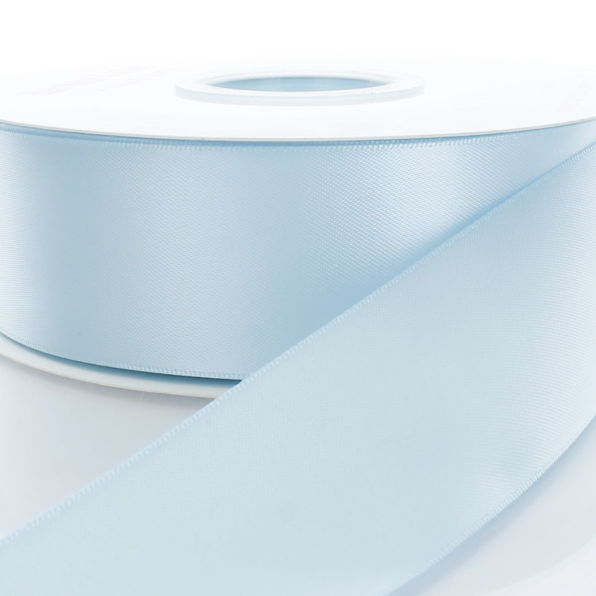3" Light Blue Double Faced Satin Ribbon 3 Yards - Walmart.com