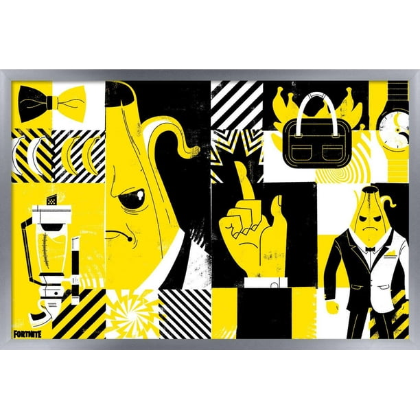 Fortnite - Peely Wall Poster, 22.375" x 34", Framed - Walmart.com