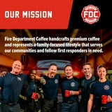 Fire Department Coffee - 12 oz Ground, Veteran Owned, Bold Medium Roast ...