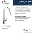 Belanger RUS78CCP Single Handle Pull-Down Kitchen Faucet, Polished ...