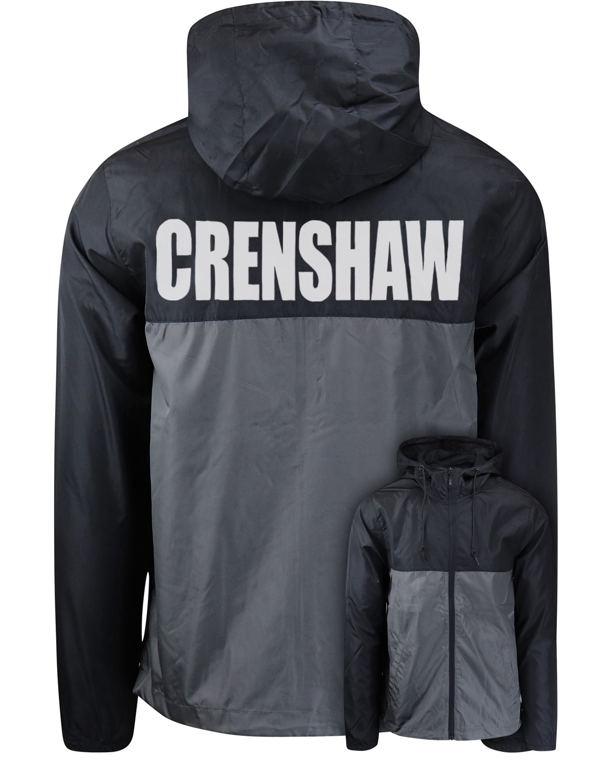 ShirtBANC Crenshaw Windbreaker Los Angeles California Inspired Jacket ...