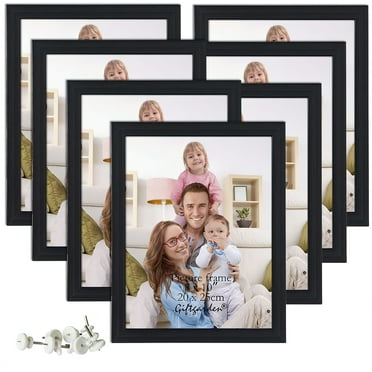 Giftgarden 5x7 Picture Frames Set of 7, Classic BLack 5x7 Photo Frame ...