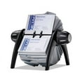 VISIFIX Flip Rotary Business Card File Holds 400 4 1/8 x 2 7/8 Cards ...