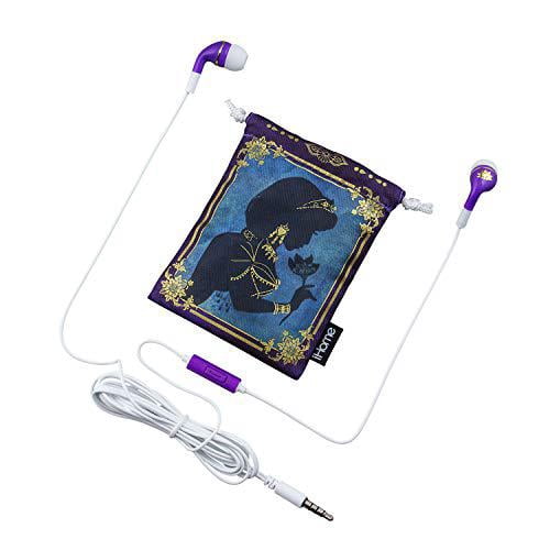 Buy ekids disney princess jasmine earbud & in-ear headphones, aladdin ...