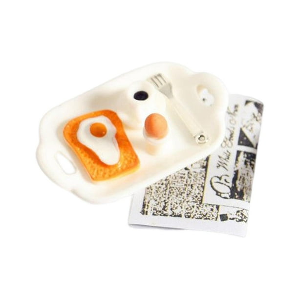 Mini 1:12 Dollhouse Food Set Tiny Food Model Baking Supplies Decoration ...