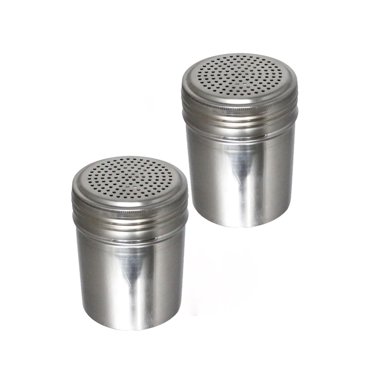 Gemco Clear/Silver Glass/Stainless Steel, 5 oz Cheese Shaker for ...