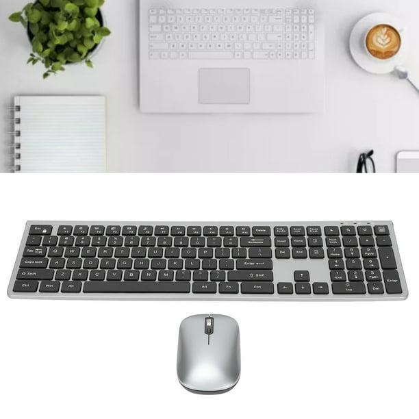 Keyboard Mouse Set,2.4G Wireless Keyboard and Wireless Keyboard Mouse Combo G Wireless ...