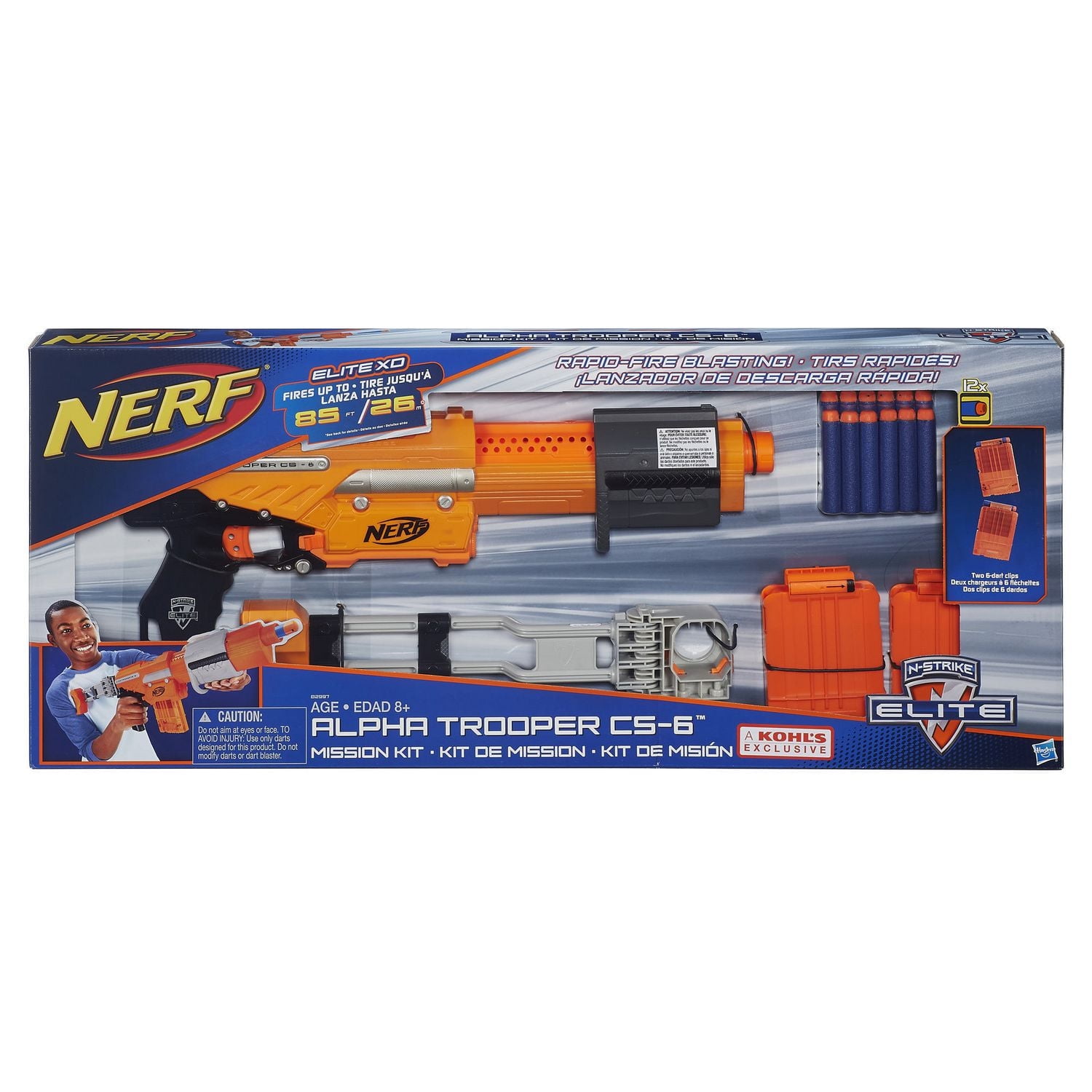 Nerf Elite Alpha Trooper NERF N Strike Elite Alpha Trooper CS 12