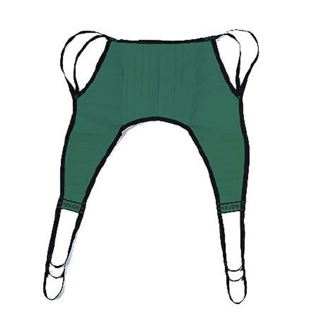 50014400 Green Hoyer 4 Point Seat Sling without Head Support - Walmart.com